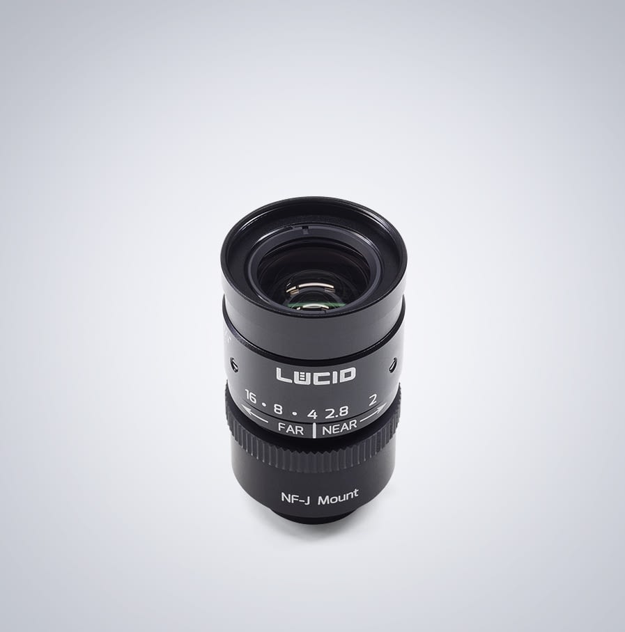 Universe Compact NF-Mount 5MP 2/3″ 12mm f/2.0 | LUCID Vision Labs