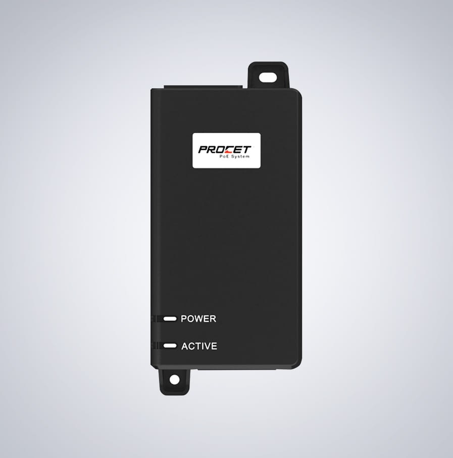 Procet 10GbE 60W PoE++ Injector (802.3af/at, NA/EU) | LUCID Vision Labs