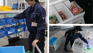 3D Projection Picking System for Material Handling