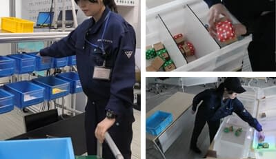 3D Projection Picking System for Material Handling