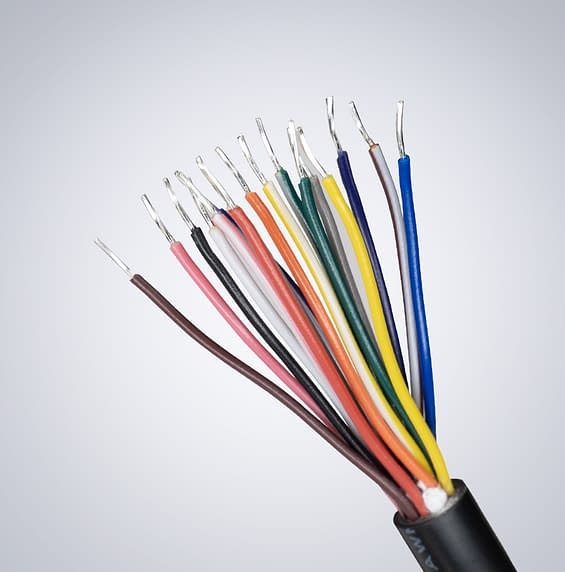M12 GPIO 17-pin (Amphenol) 1.0m Cable - LUCID Vision Labs