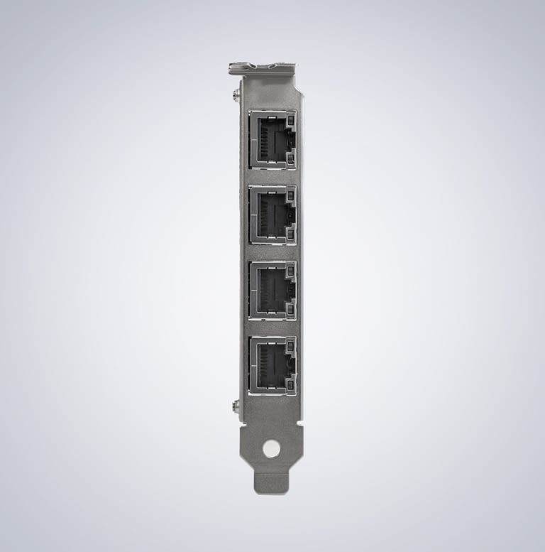 4-CH 2.5G/1G PoE+ Ethernet Card | LUCID Vision Labs