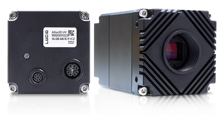 Atlas10 UV camera with Sony 8.1 MP IMX487 UV sensor