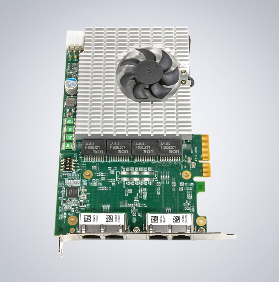 4-CH 5G/2.5G/1G PoE+ 이더넷 네트워크 어댑터 - LUCID Vision Labs