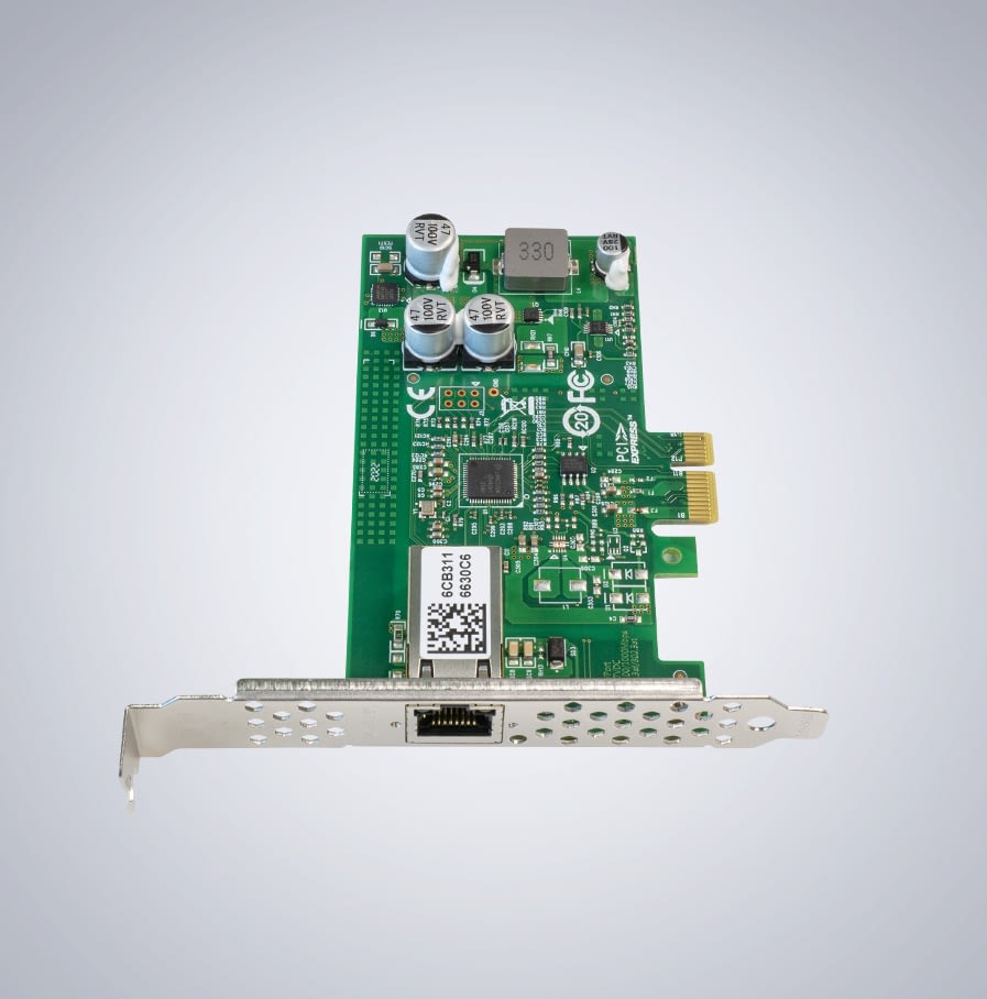 LR-LINK PCIe GigE Vision PoE+ Card - LUCID Vision Labs