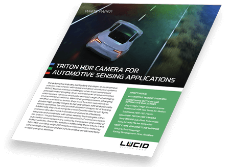 Industrial Machine Vision Cameras - LUCID Vision Labs